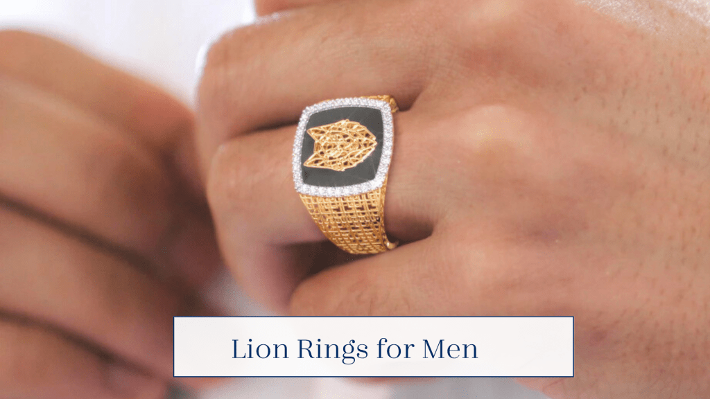 Lion Rings for Men: Symbolism, Gold Designs & How to Style Them ...
