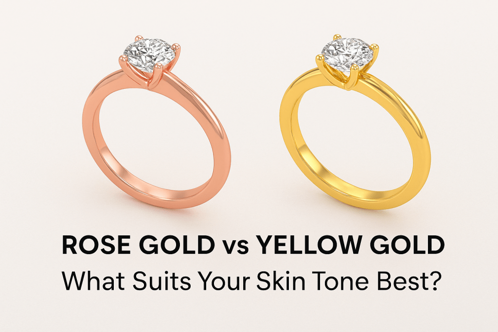Rose Gold vs Yellow Gold: What Suits Your Skin Tone Best? - BlueStone Blog