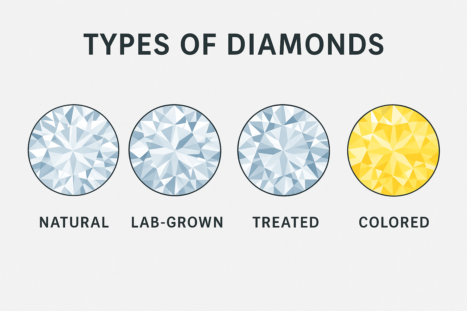 Which Diamond Type Is Best? Understanding the 4 Types of Diamonds ...