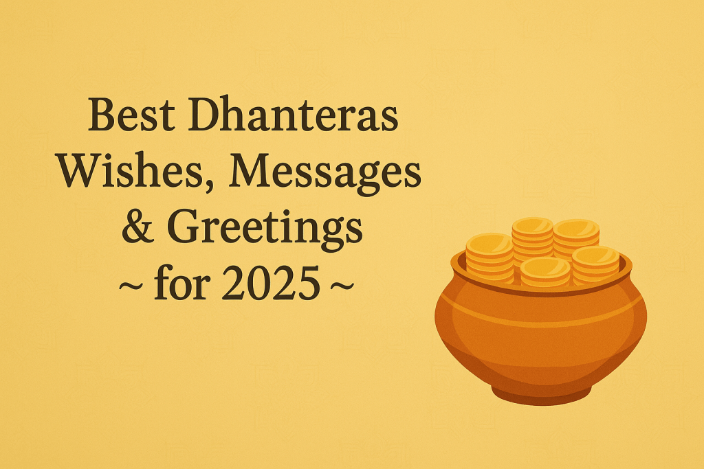 Best Dhanteras Wishes, Messages & Greetings for 2025 - BlueStone Blog
