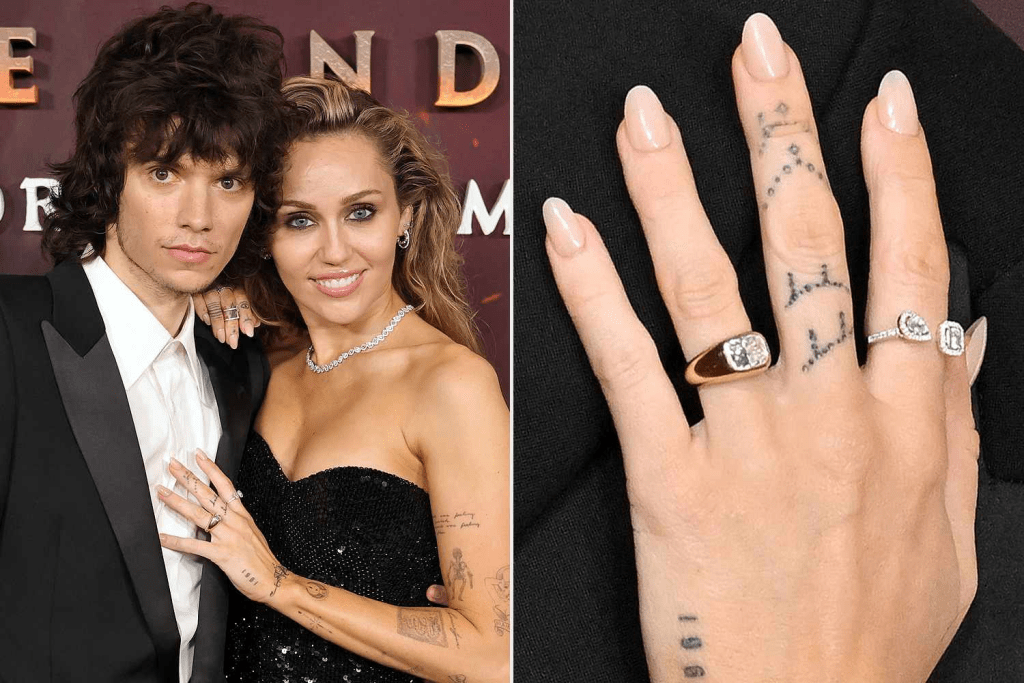 Miley Cyrus’s Minimal Engagement Ring: A Non Traditional Choice ...